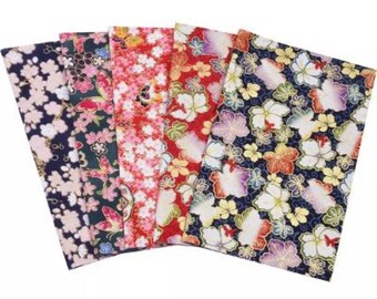 Japanese Print Fabric | Etsy UK