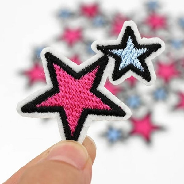 Star Patches for Clothing - Etsy