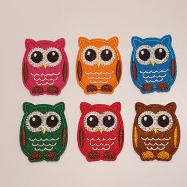 Owl Iron On - Etsy