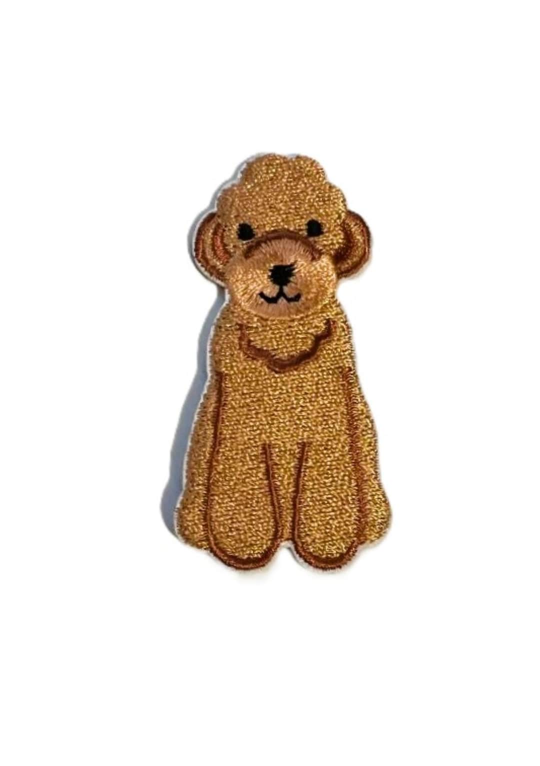 Poodle/cockapoo Iron-on Patch, Dog Clothes Patches (6.3cm X 3.3cm) - Etsy