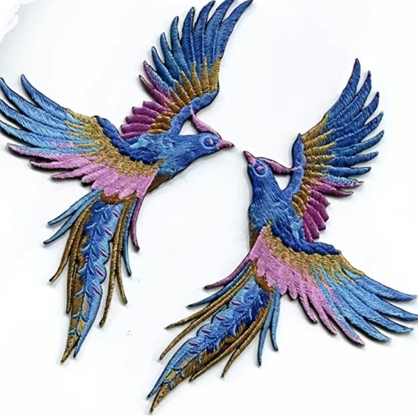 Bird Applique - Etsy UK