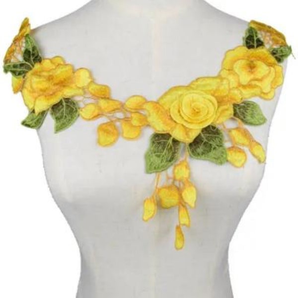 Neckline Applique - Etsy