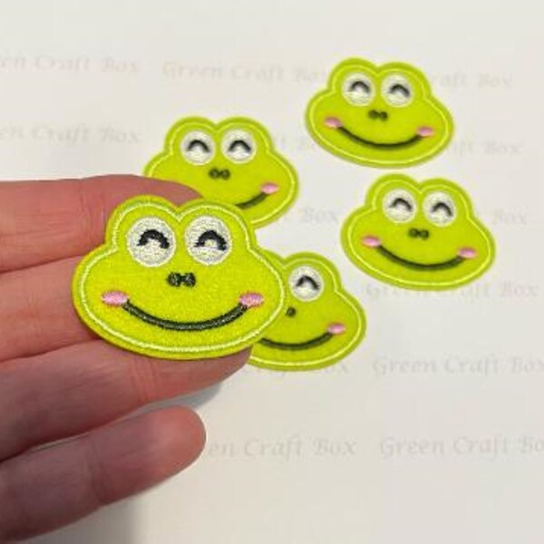 Frog Applique - Etsy