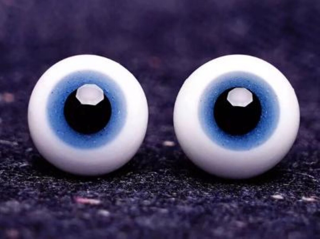 8mm Glass Eyes Eyes for Toy Making Full Round Glass Eyes - Etsy
