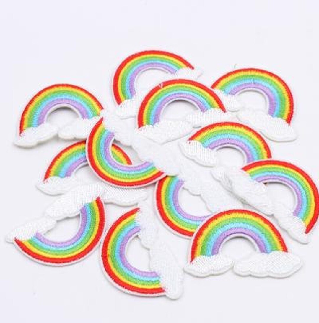 Iron On Tshirt Decal Rainbow