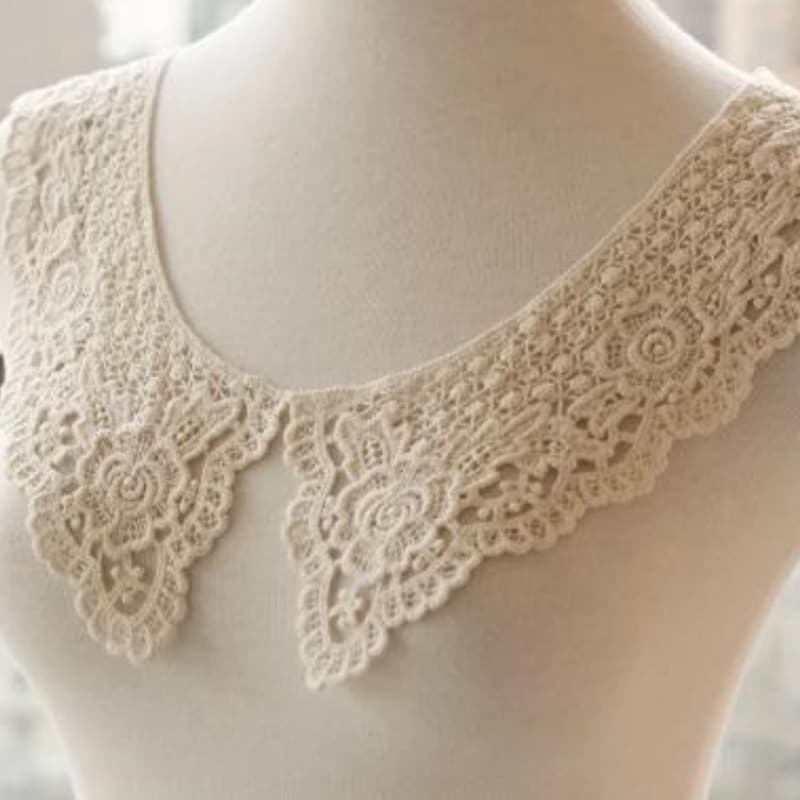 Cream Lace Collar - Etsy