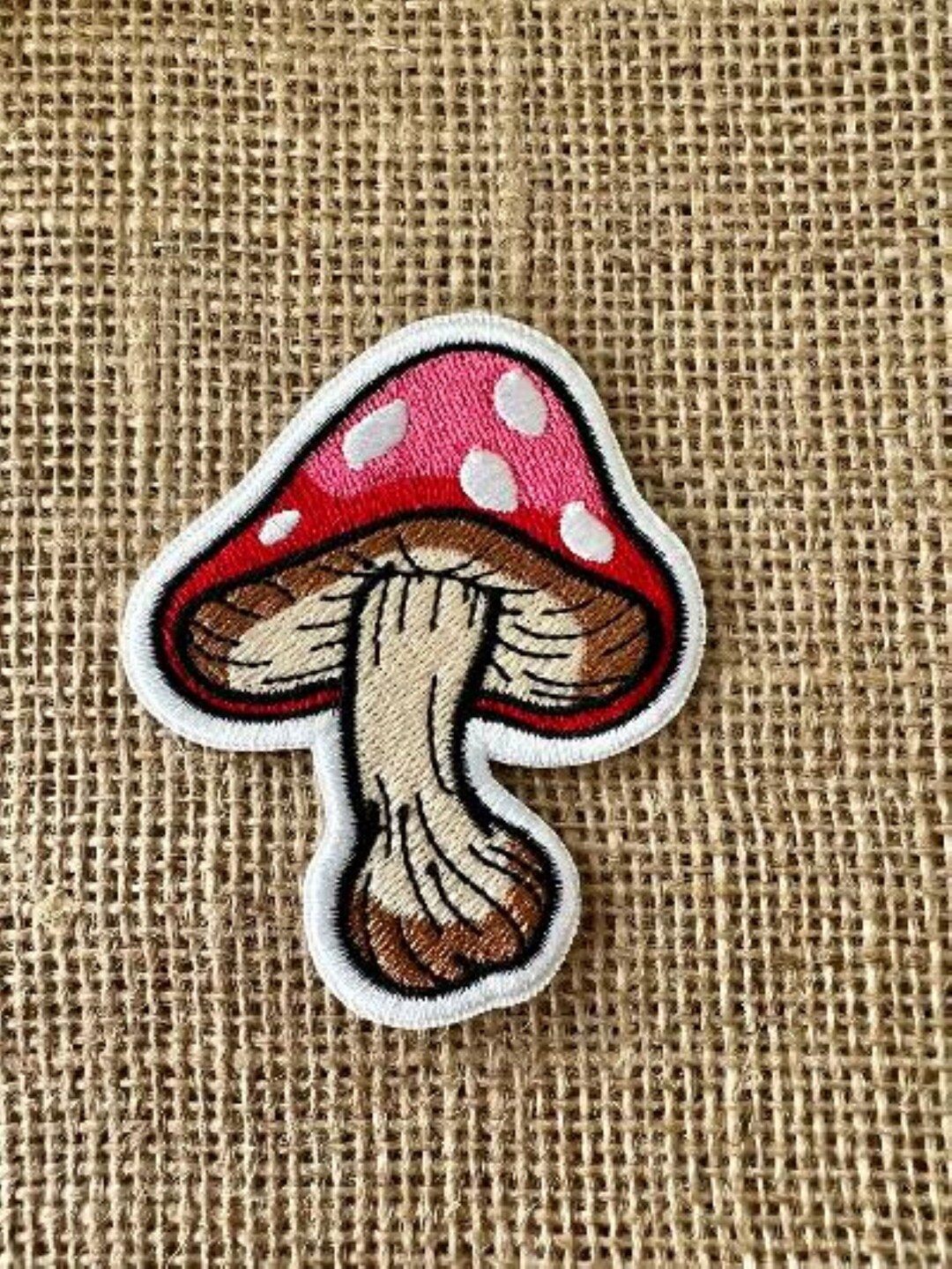 Mushroom Iron-on Patch, Mushroom Applique, Clothes Patches - Etsy