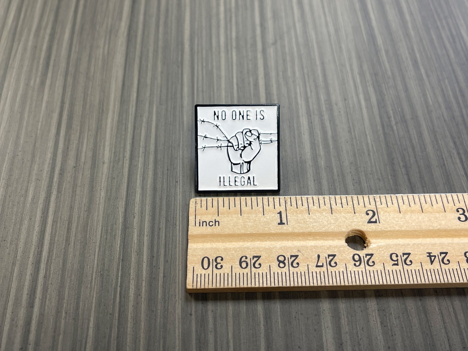 No One is Illegal Lapel Pin Immigration Rights Lapel Pin - Etsy
