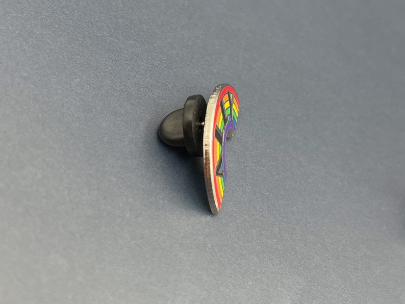 LGBTQ Rainbow ALLY Pin Hard Enamel ALLY Lapel Pin Pride Month | Etsy