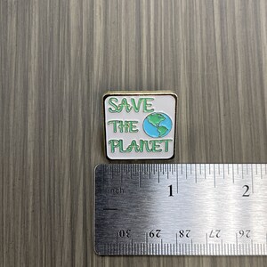 Save the Planet Lapel Pin Climate Change Activism Enamel Badge Pins - Etsy