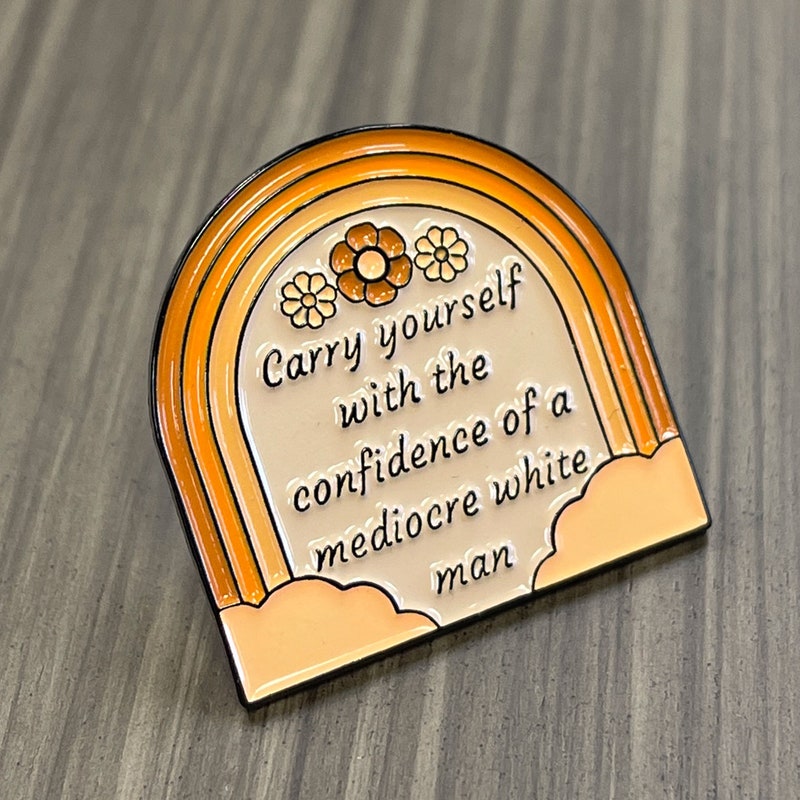 Confidence Pin Badge - Etsy