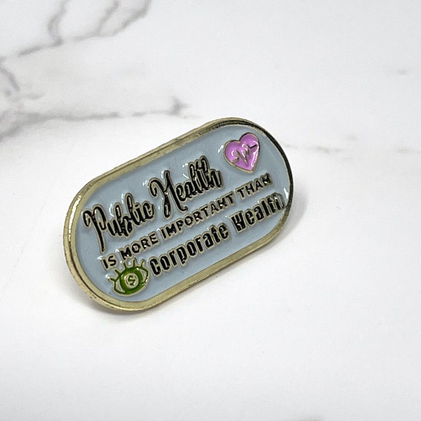 Public Health Pin - Etsy