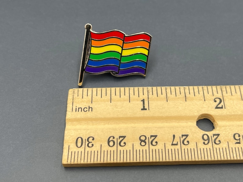 LGBTQ+ Rainbow Pride Pin Set, Flag Love is Love ALLY Lapel Pins Pack of ...