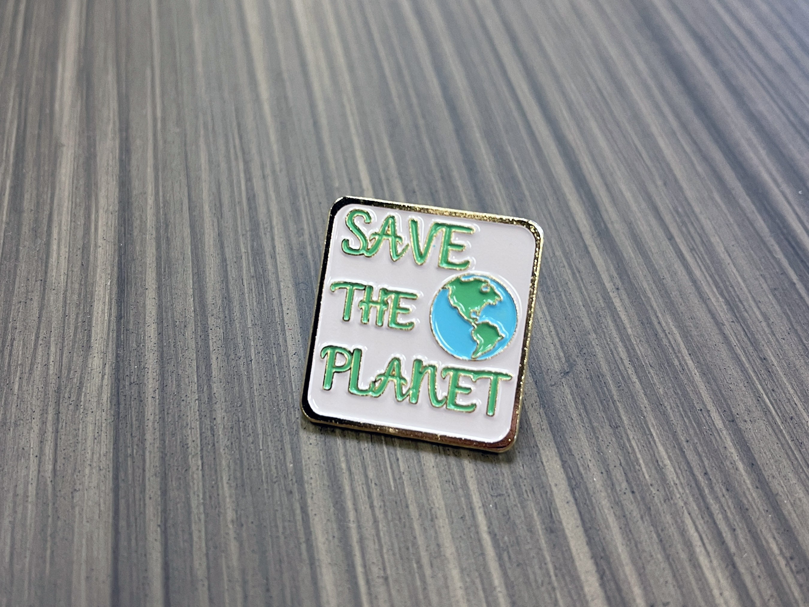 Save the Planet Lapel Pin Climate Change Activism Enamel Badge Pins - Etsy