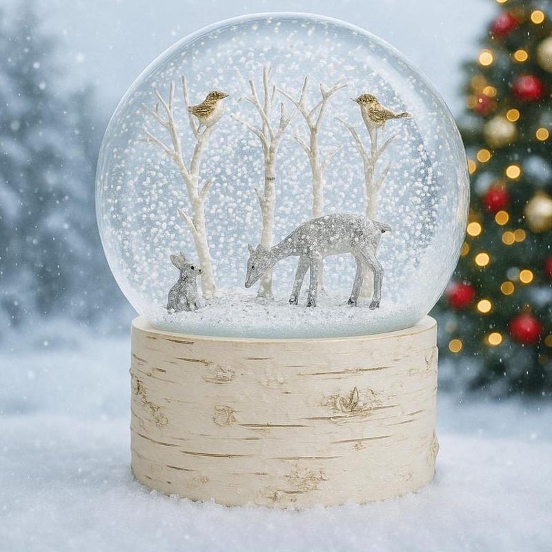 Vintage Snow Babies Box - Etsy UK