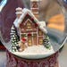 Musical Christmas Snow Globe: Gingerbread Man House, Vintage Wind-up - Etsy