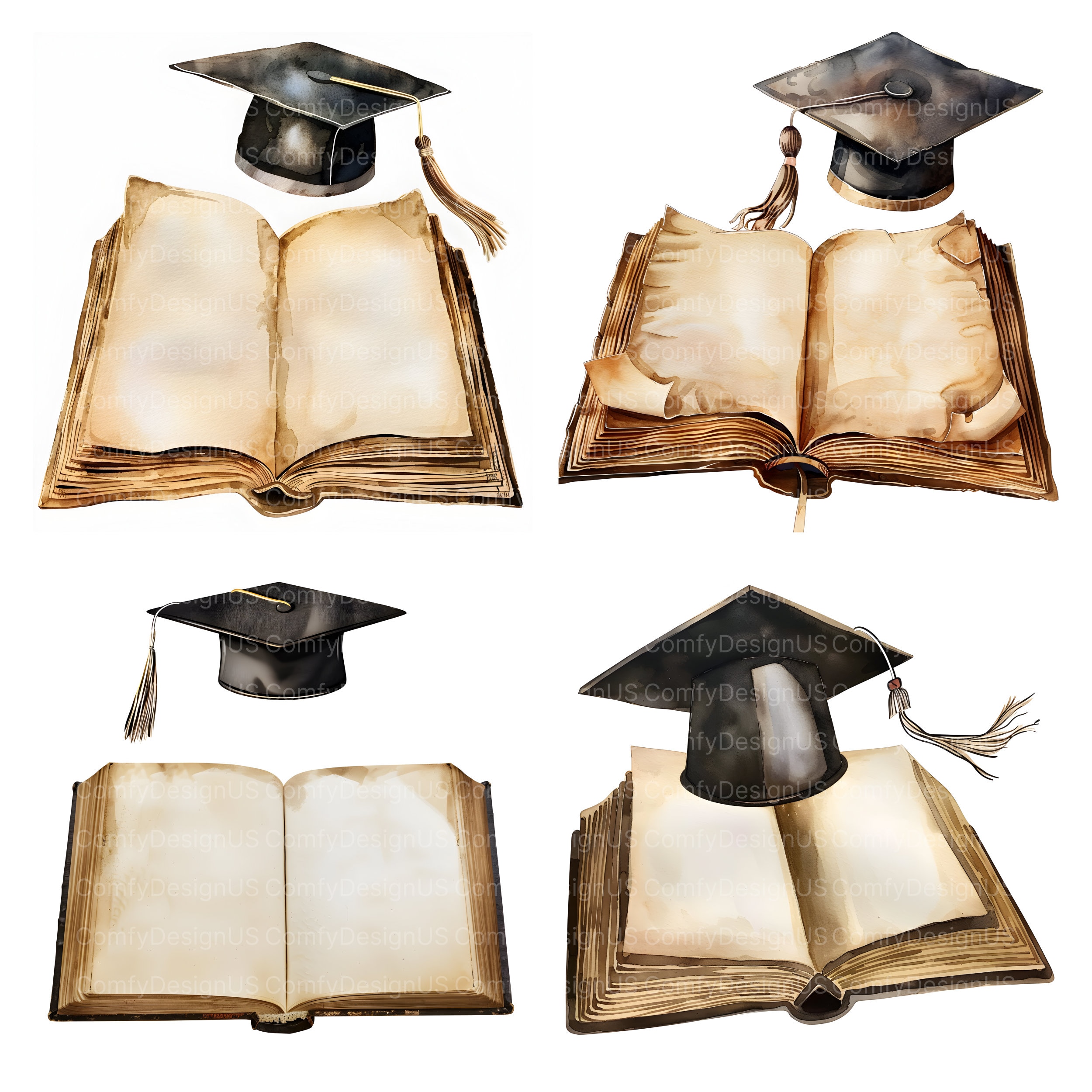 15 Graduation Clipart, Grad Cap, Graduation Cap, Student Graduation ...