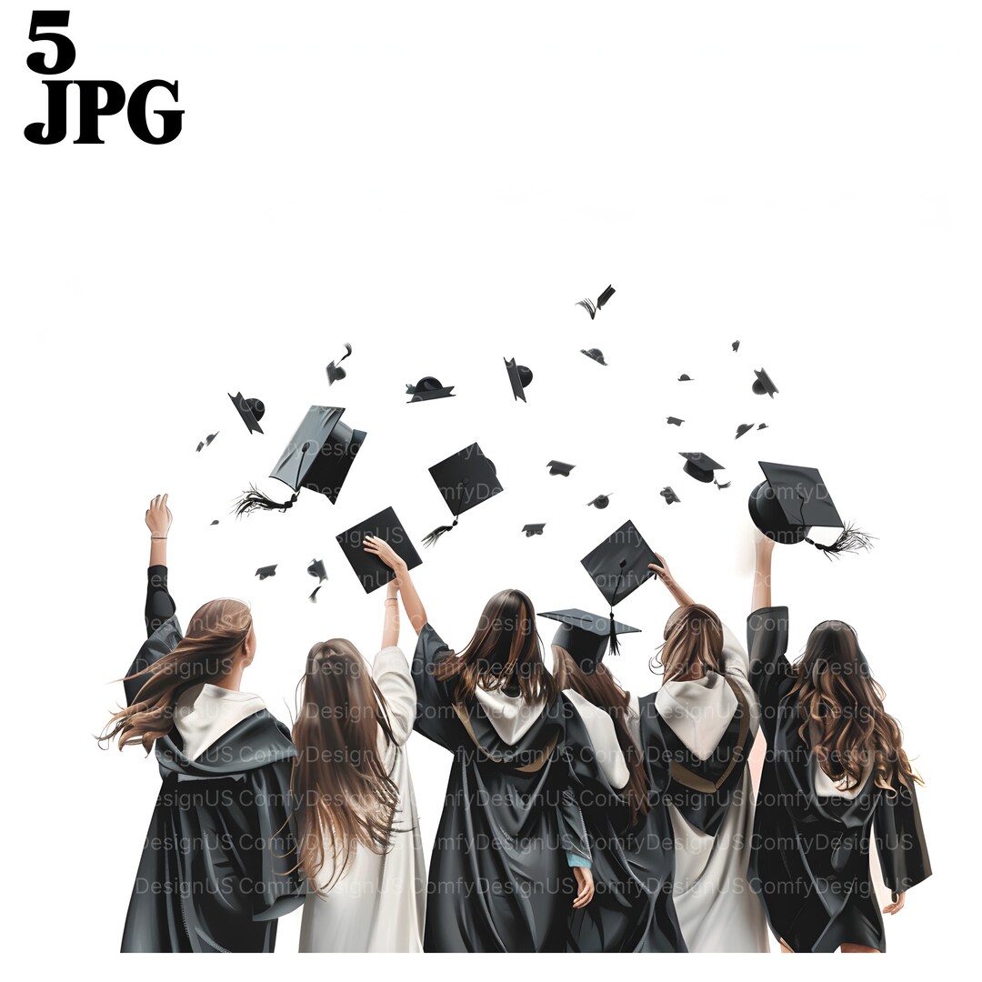 5 Graduation Clipart, Student Graduation, Graduation Caps, Grad ...