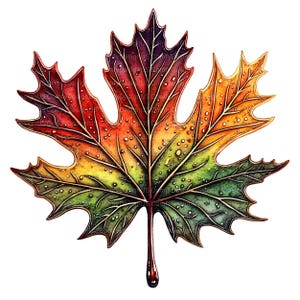18 Maple Leaf Clipart, Fall Leaves Clipart, Autumn Leaf Clipart ...