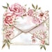15 Vintage Floral Envelope Clipart, Shabby Chic, Vintage Envelope ...