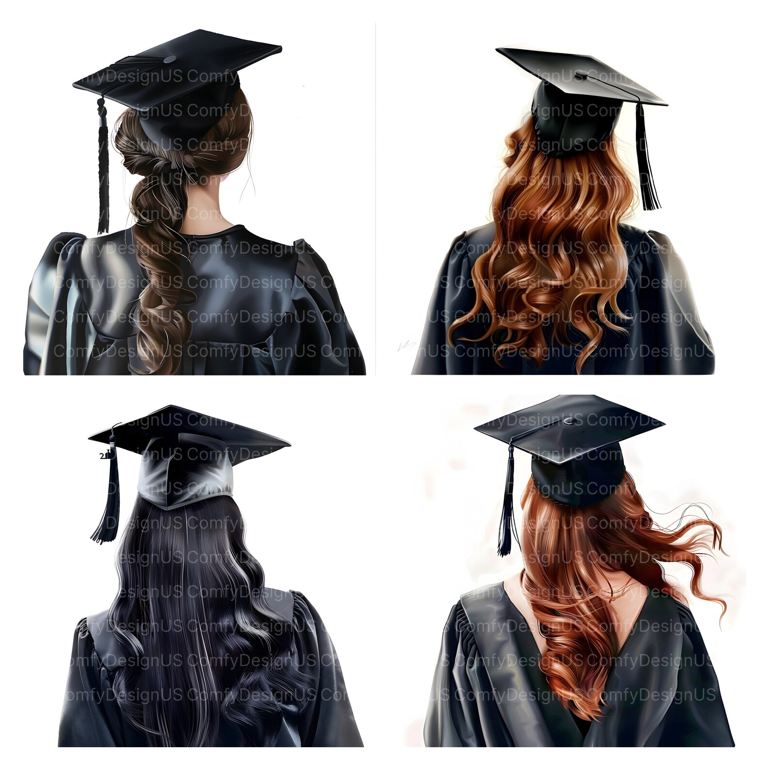 15 Graduation Clipart, Graduation Girl, Student Graduation, Grad ...