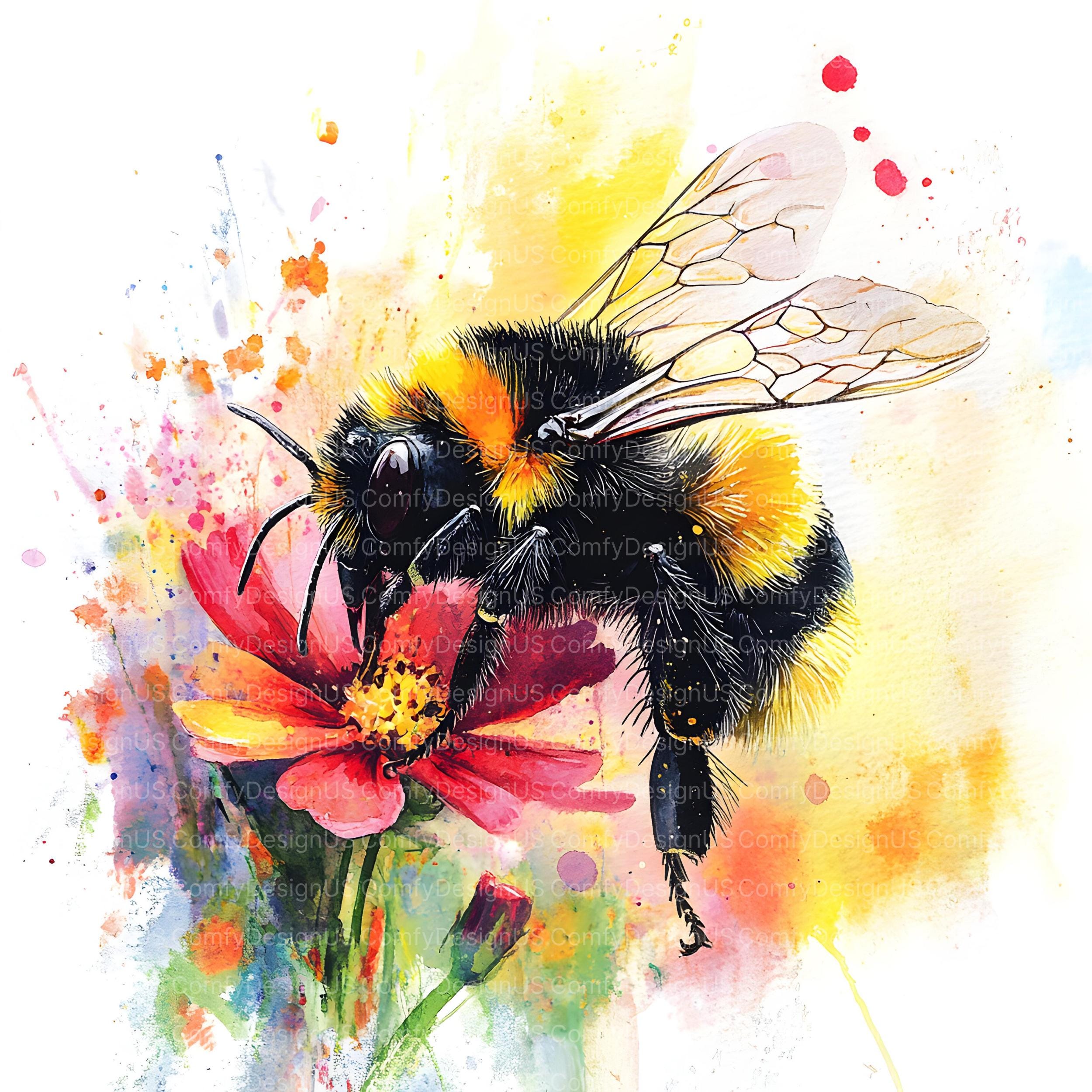 20 Bumblebee Clipart, Bee Clipart, Honey Bee Clipart, High Quality Jpgs ...