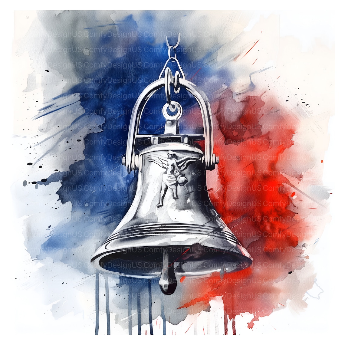 15 Bell Clipart, Liberty Bell Clipart, 4th of July, Fourth of July ...