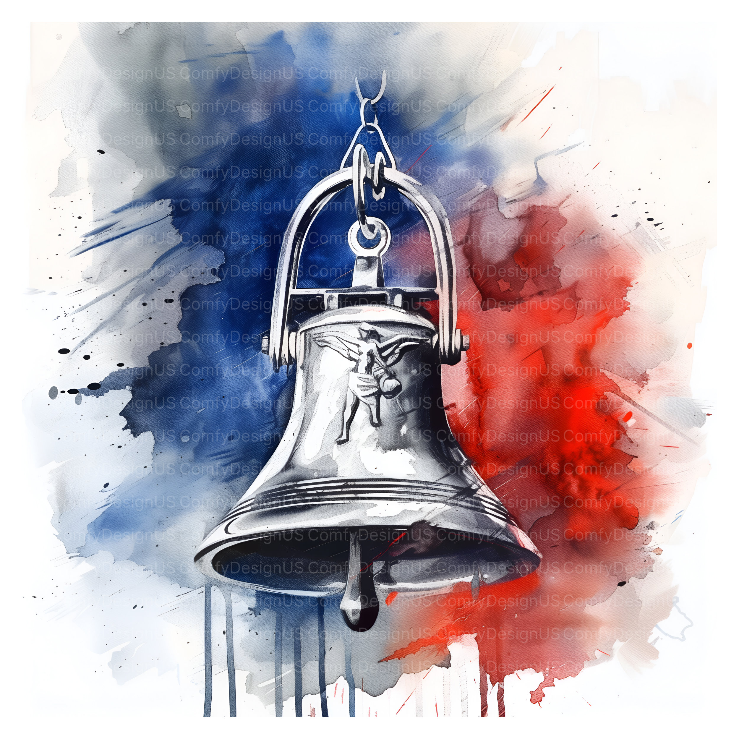 15 Bell Clipart, Liberty Bell Clipart, 4th of July, Fourth of July ...