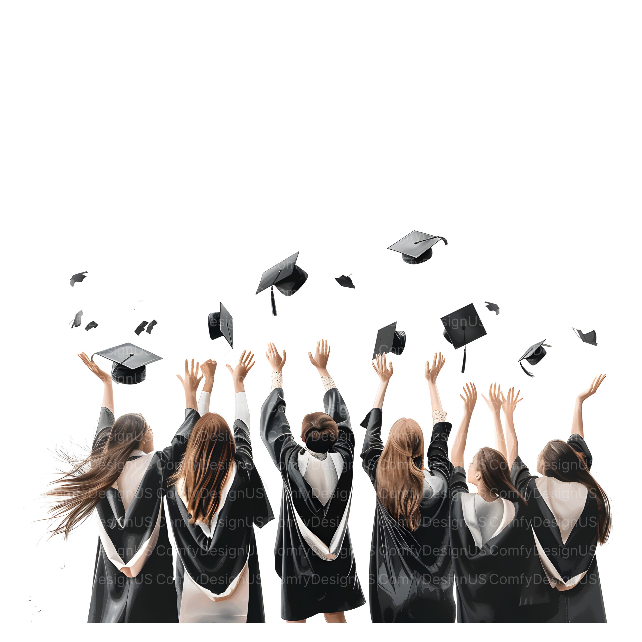 5 Graduation Clipart, Student Graduation, Graduation Caps, Grad ...