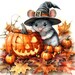 18 Cute Halloween Mouse Clipart, Halloween Clipart, High Quality Jpgs ...