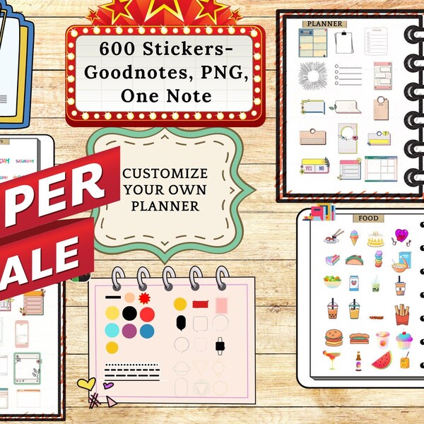 Onenote Stickers - Etsy