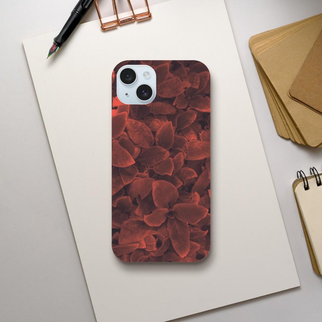 Red Flowers Design Slim iPhone and Samsung Galaxy Cases, Slimline ...
