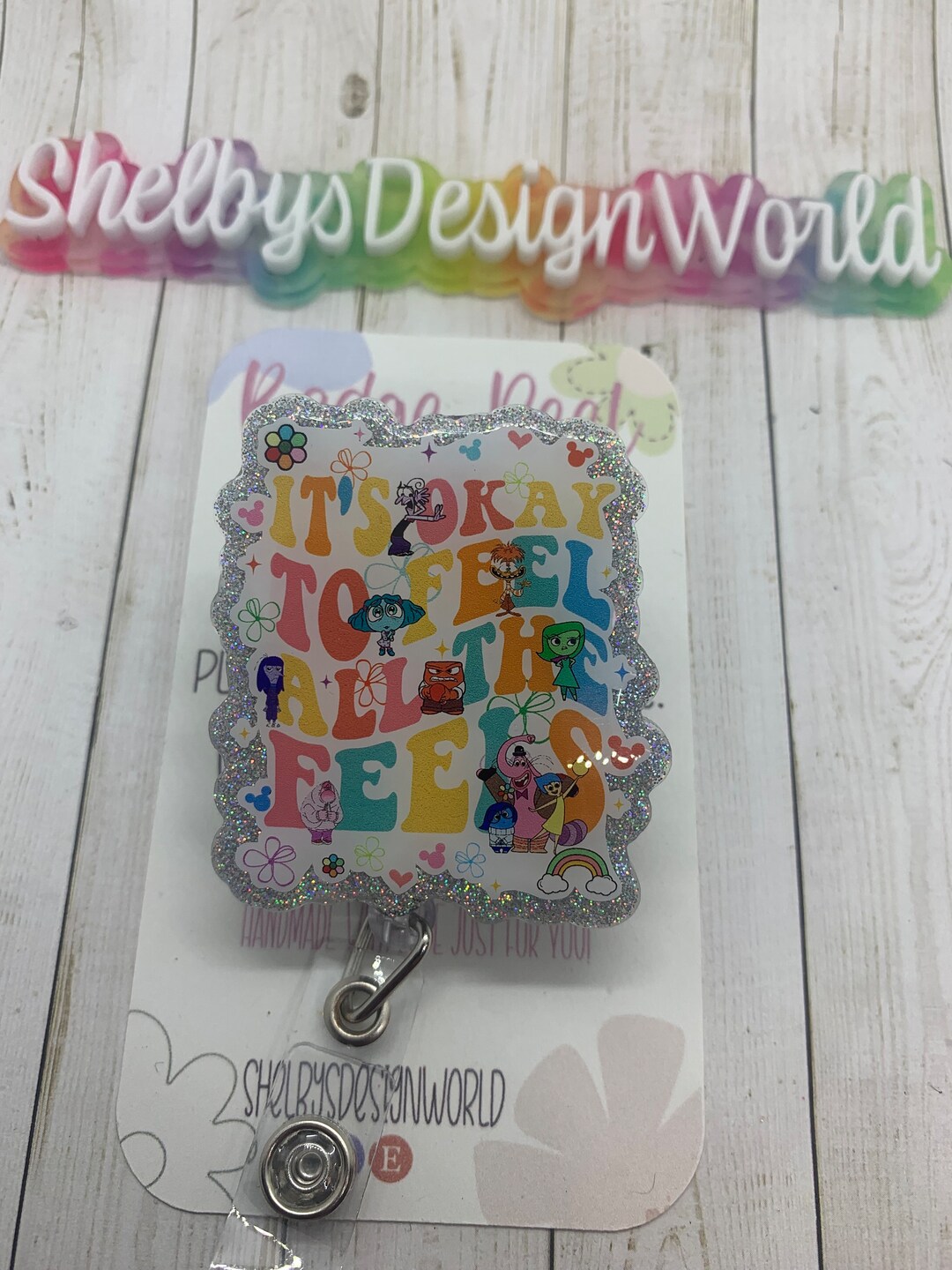 Feel the Feels Badge Reel - Etsy