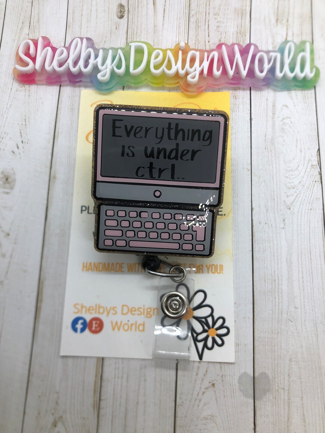 Computer Badge Reel - Etsy