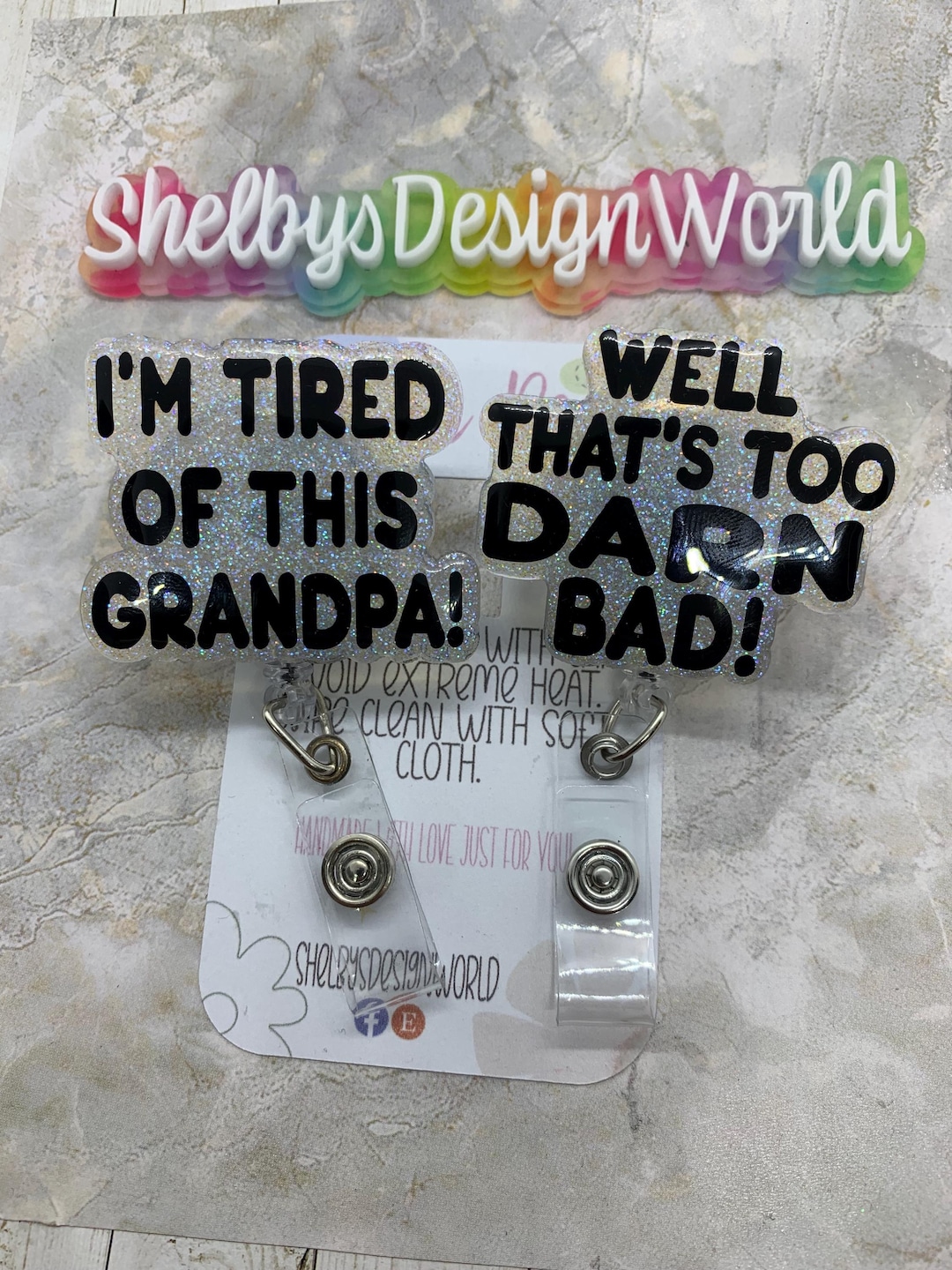 Work Bestie Badge Reels - Etsy