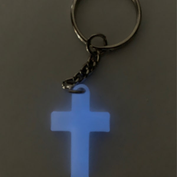 3d Printed Keychain Cross - Etsy