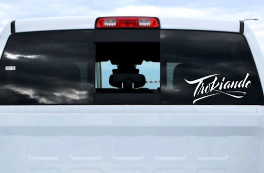 Trokiando Car Decal - Etsy