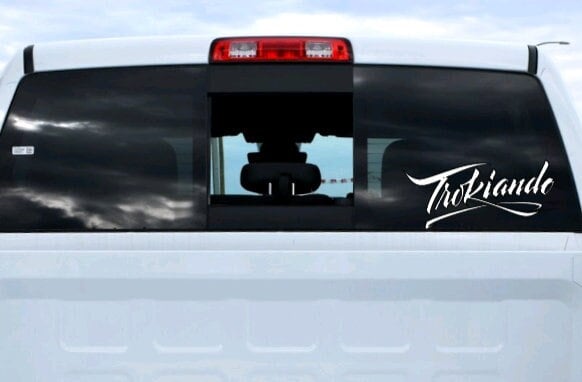Trokiando Car Decal - Etsy