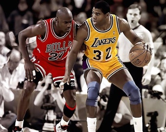 Magic Johnson - Etsy