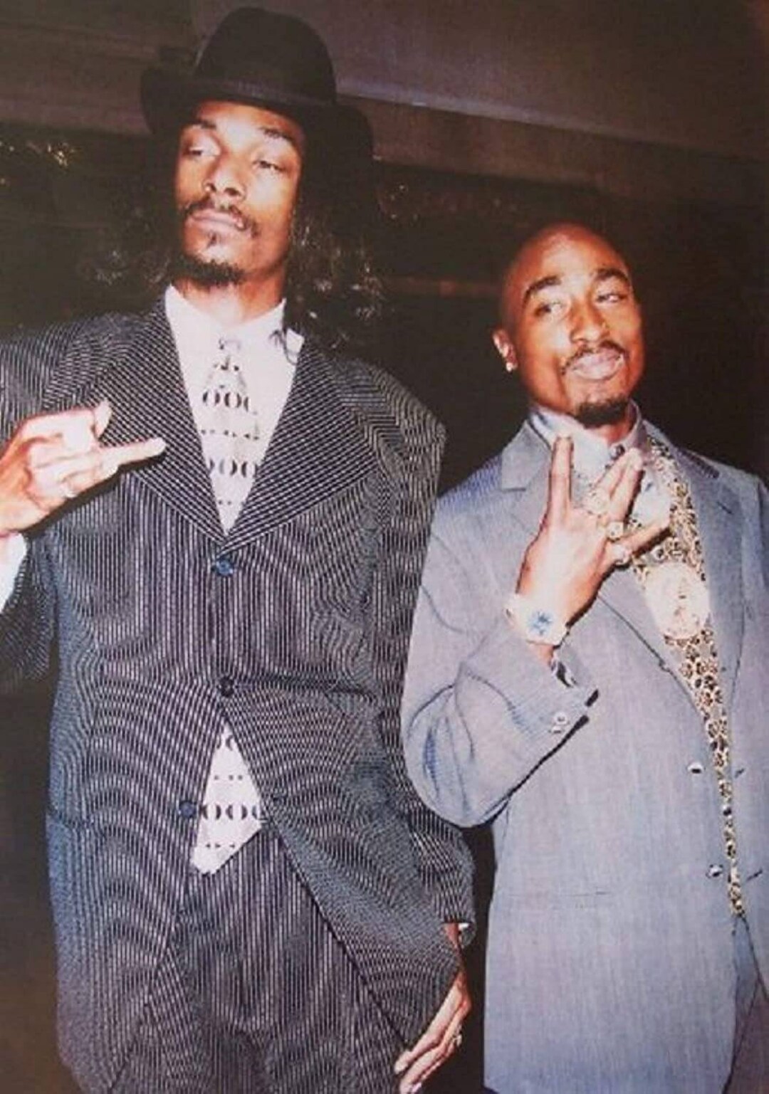 Snoop Dogg Tupac 2pac Suits Color Poster 24x36 Inch NEW fast - Etsy