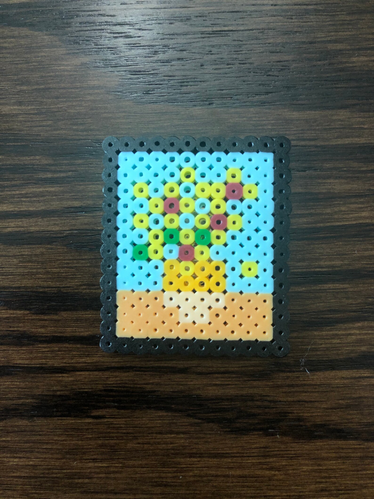 Set of 5 Famous Art Mini Perler Bead Magnets - Etsy