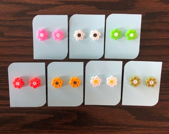 Mini Perler Bead Dinosaur Refrigerator Magnets Set - Etsy