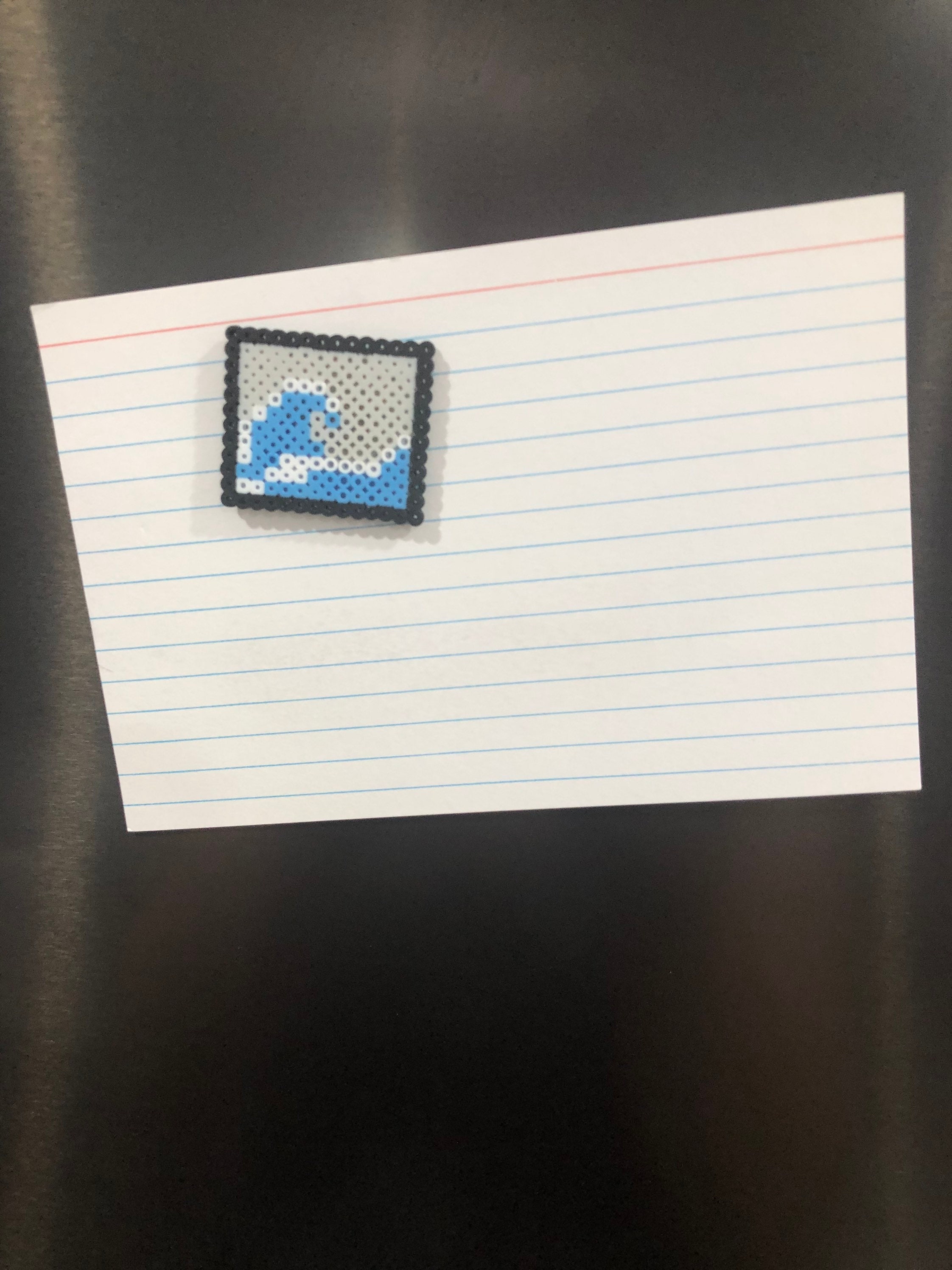 Set of 5 Famous Art Mini Perler Bead Magnets - Etsy