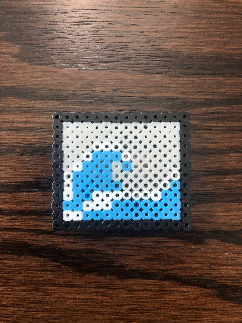 Set of 5 Famous Art Mini Perler Bead Magnets - Etsy