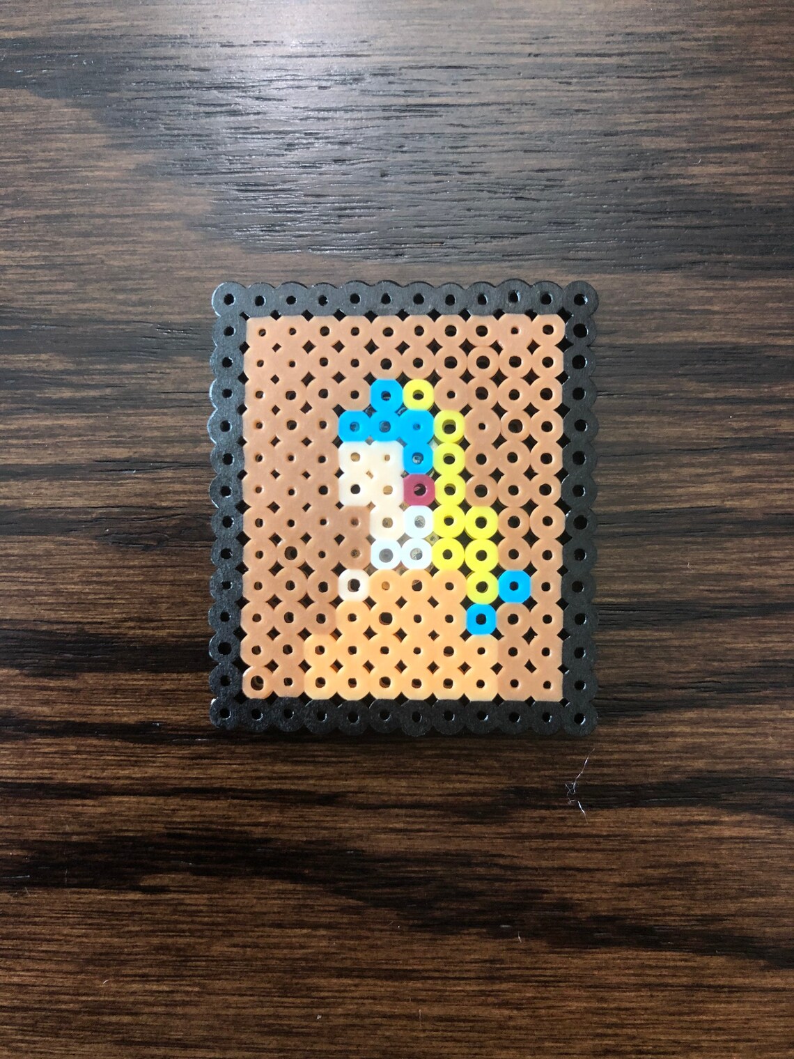 Set of 5 Famous Art Mini Perler Bead Magnets - Etsy