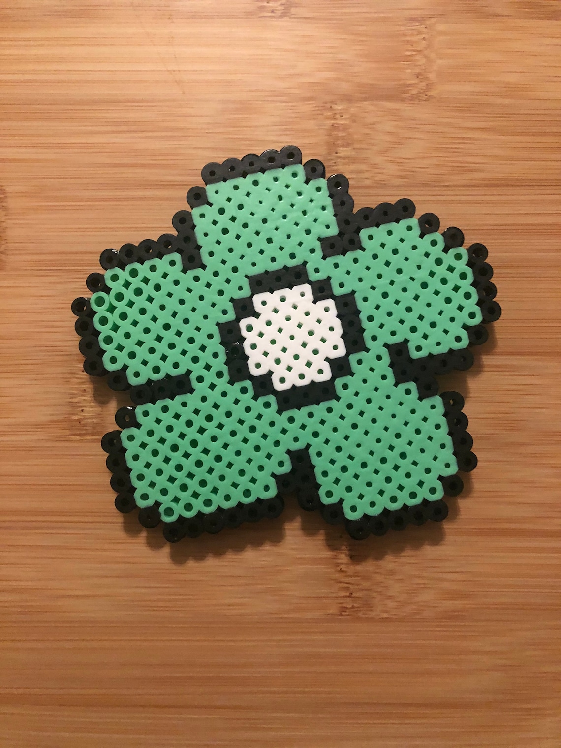 Pastel Flower Perler Bead Coasters - Etsy