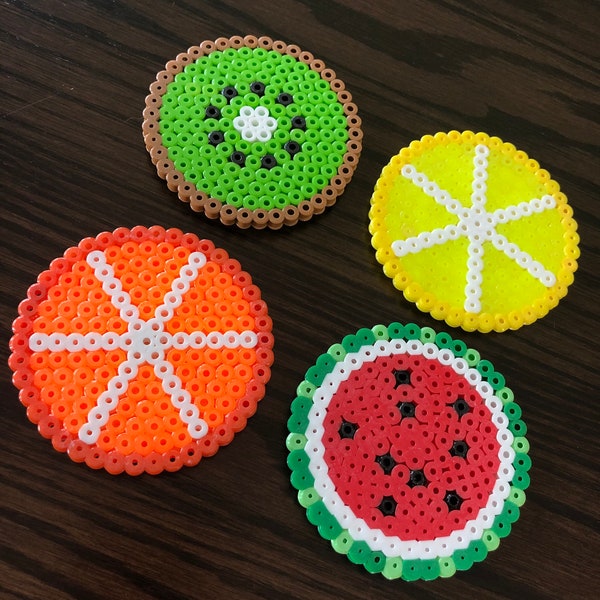 Fruit Hama Beads - Etsy UK