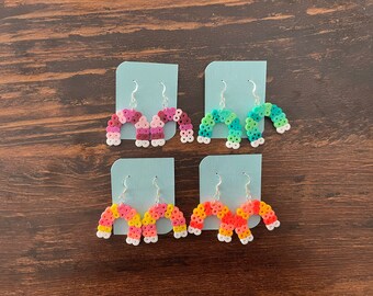 Mini Perler Bead Dinosaur Refrigerator Magnets Set - Etsy