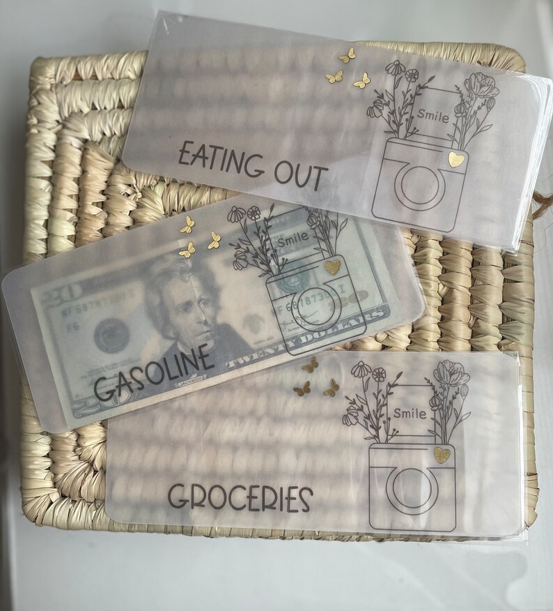 Boho Themed Cash Envelopes laminated Cash Envelopes Dave Ramsey - Etsy
