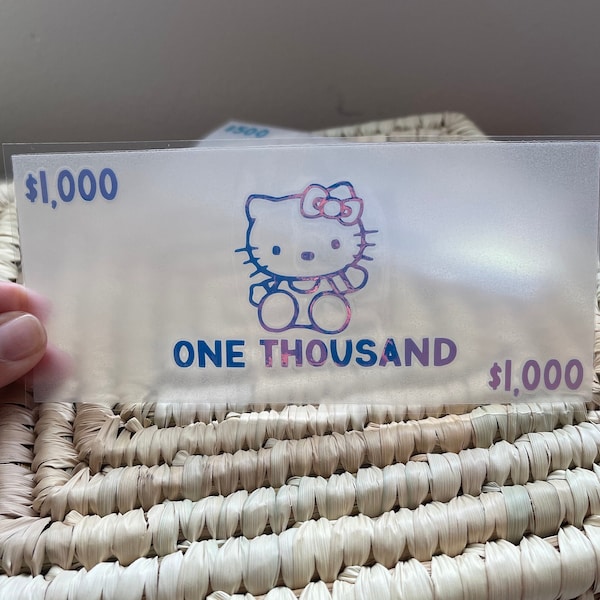 Hello Kittys Money - Etsy